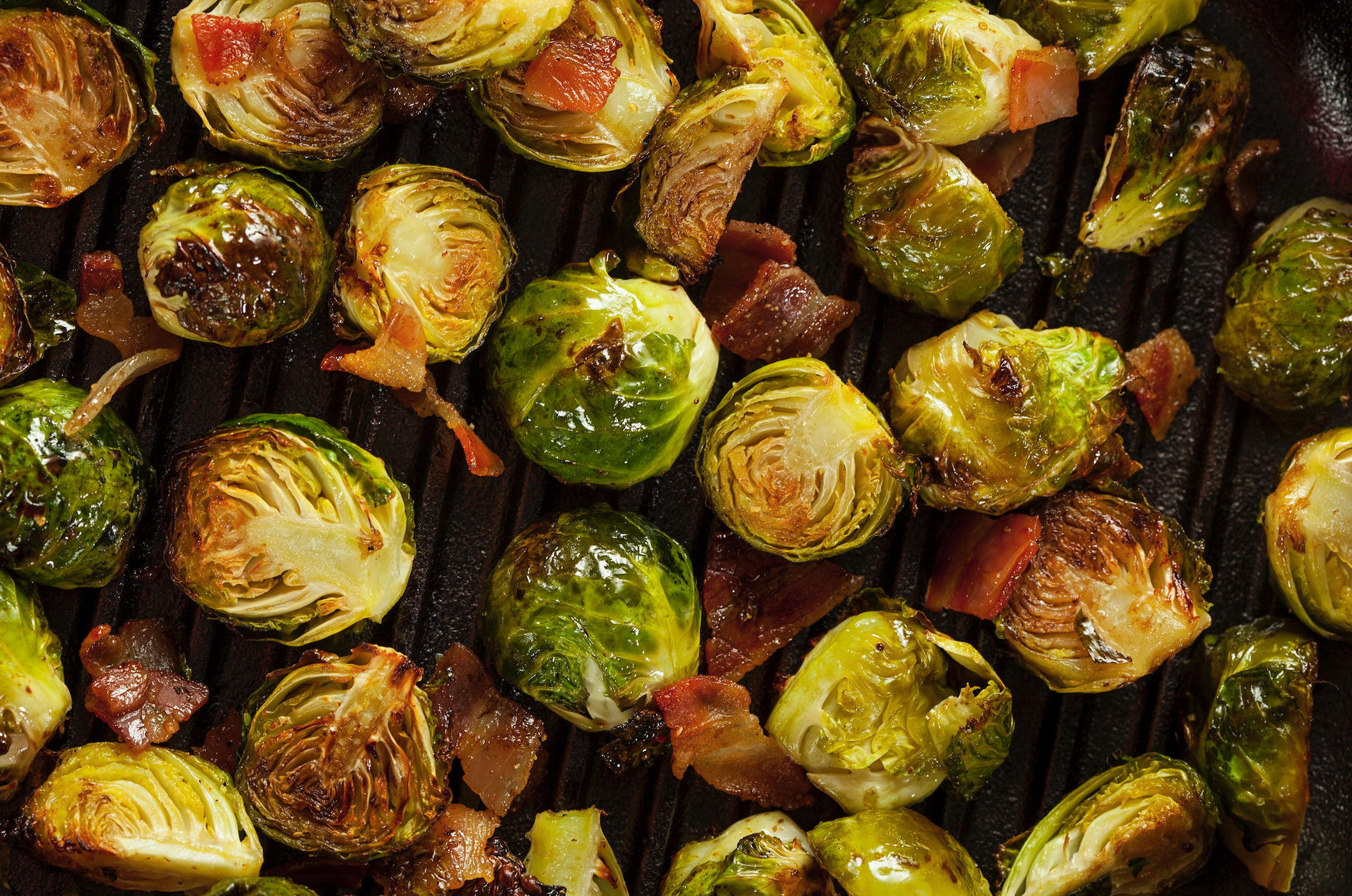Oven Roasted Brussel Sprouts With Bacon | Slimming World Friendly ...
