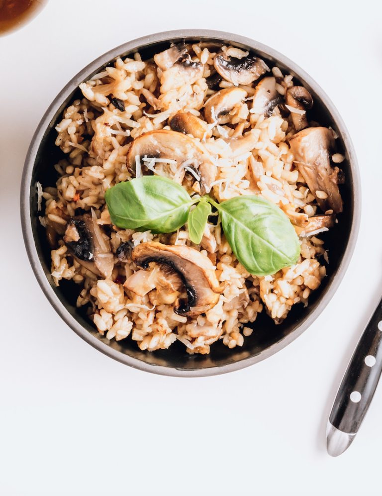 Mushroom Risotto | Slimming World Friendly Recipe - Fatgirlskinny.net ...