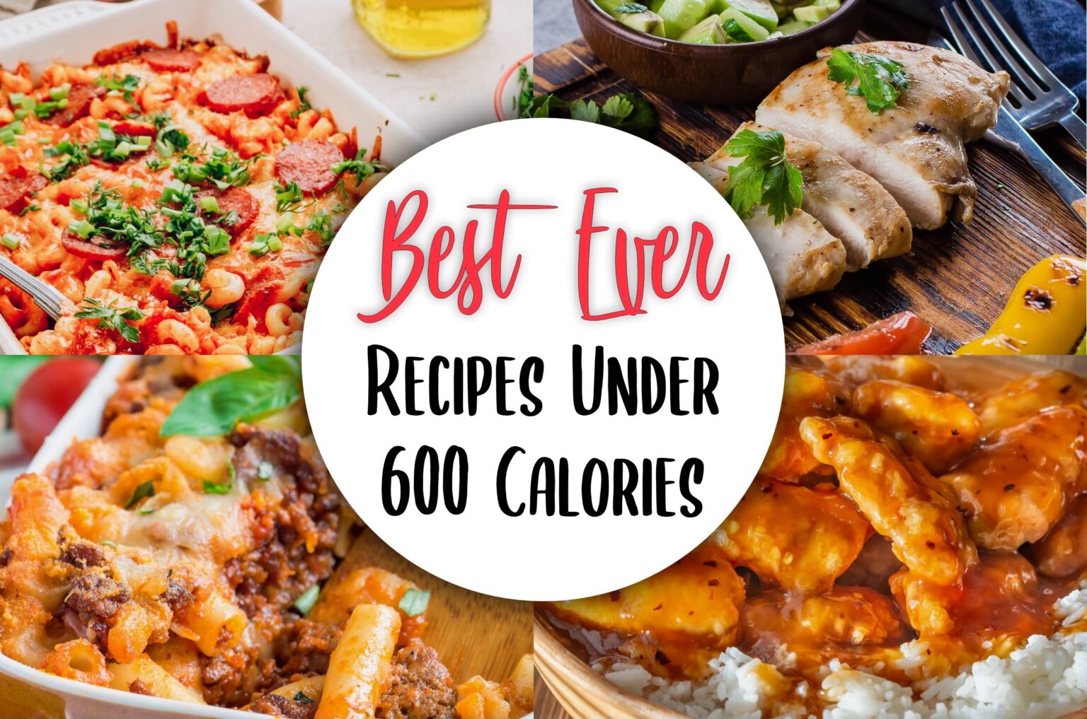 Best Ever Recipes Under 600 Calories - Fatgirlskinny.net | Slimming ...