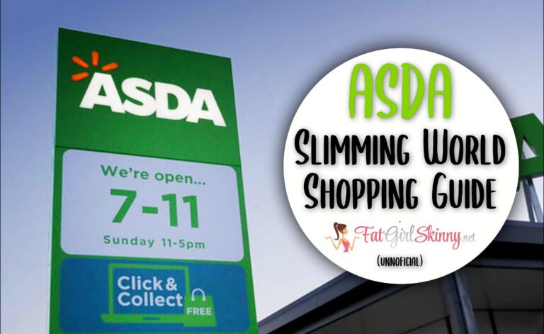 ASDA Slimming World Friendly Shopping Guide 2024 Unofficial ...
