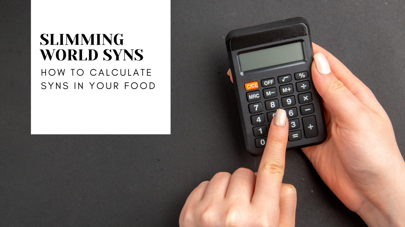 Slimming World - Calculating Syns - Fatgirlskinny.net | Slimming ...