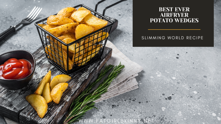 BEST EVER Airfryer Potato Wedges | Slimming World Friendly Recipe ...