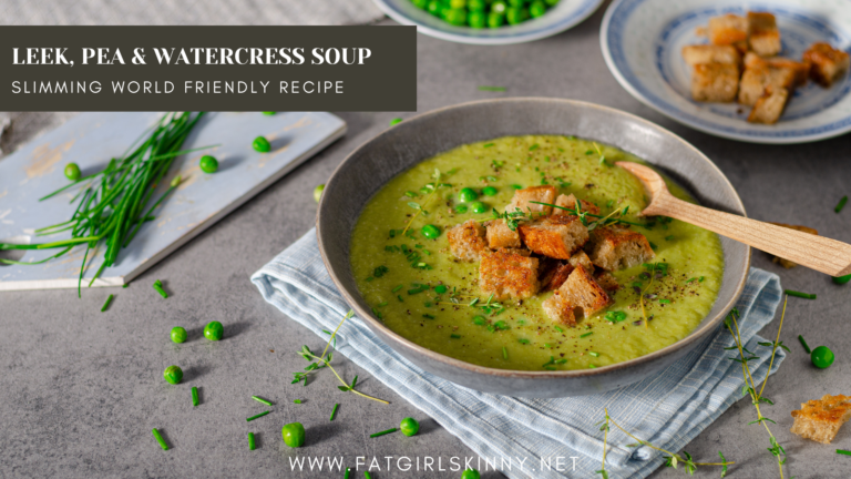 Leek, Pea and Watercress Soup | Slimming World Friendly Recipe ...