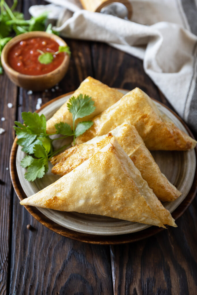 Sweet Potato Samosas | Slimming World Friendly Recipe - Fatgirlskinny ...